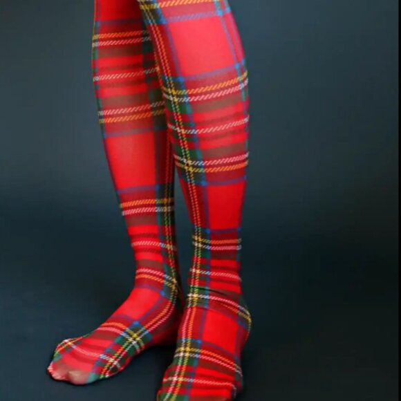 Accessories | Tabbisocks Royal Stewart Tartan Plaid Tights | Poshmark